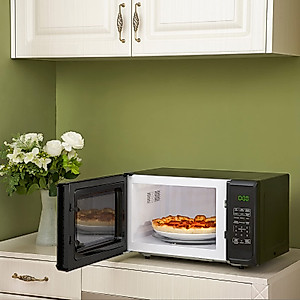 Microwaves Small Countertop Microwave Oven With 6 Auto Menus, Kitchen Essentials Microwave, 0.9 Cu Ft, 900W Compact Mini microwave LED Lighting