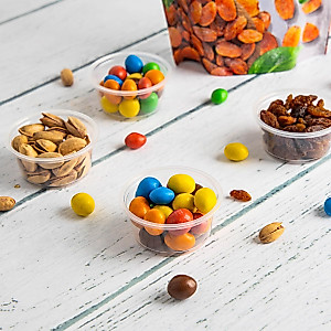 Comfy Package [250 Count 2 oz. Plastic Disposable Portion Cups (No Lids) Souffle Cups