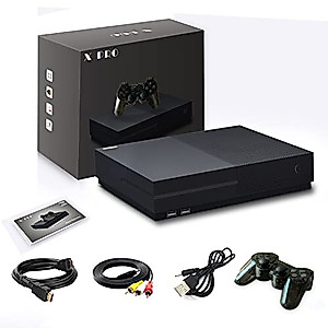 Dosnura 2 Player Retro Handheld Game Console, HD Video Handled Game Console Preloaded 843 Classic Games 4K HDMI TV Output with 2PCS Joystick for a Great Gifi for Game Player