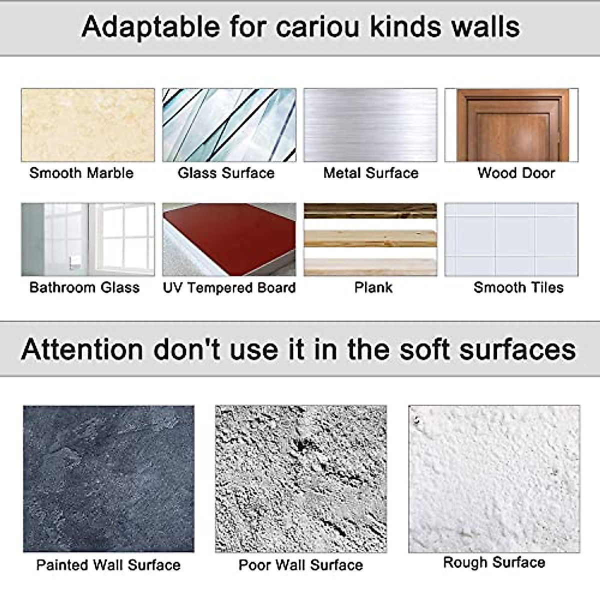 DKKO 20pcs Adhesive Wall Hook Screws Non-Trace Non-Rust No Drilling Stickers Nail Wall Mount Hanging Nails Without Screwdriver for Shower Bathroom Kitchen Storeroom Installation