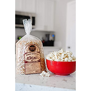 Amish Country Popcorn | 6 lb Bag | Mushroom Popcorn Kernels | Old Fashioned, Non-GMO and Gluten Free (Mushroom - 6 lb Bag)