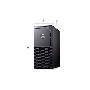 Dell XPS 8940 Desktop | Core i9-10900 - 2TB SSD + 2TB HDD Hard Drive - 64GB RAM - Nvidia GeForce RTX 2060 Super | 10 cores @ 5.2 GHz Win 10 Pro Black (Renewed)
