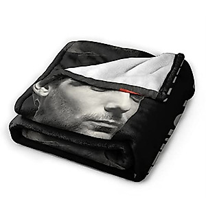Louis Music Tomlinson Blanket Soft and Warm Throw Blanket Lightweight Flannel Fleece Blankets for Home Bed Sofa 60"x50"