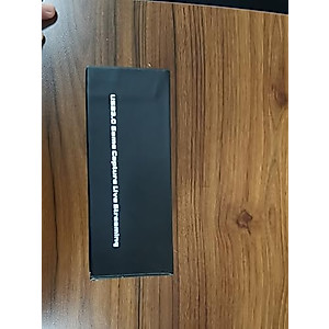 USB3.0 HDR 4K Capture Card for Live Streaming, Capture 1080P@60fps Support Microphone and Gamepad Party Chat for Nintendo Switch/ PS4 /Xbox One 360 /Wii U/Action Camera/DSLR Camcorder