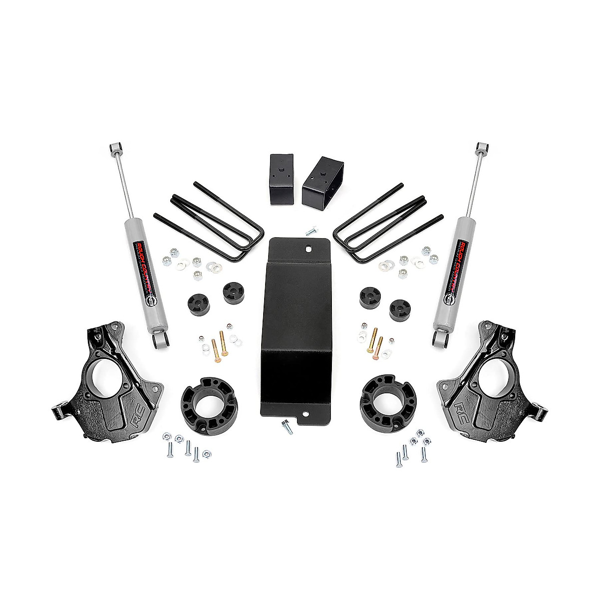 Rough Country 3.5" Lift Kit w/N3 Shocks for 14-18 Chevy/GMC 1500-12130