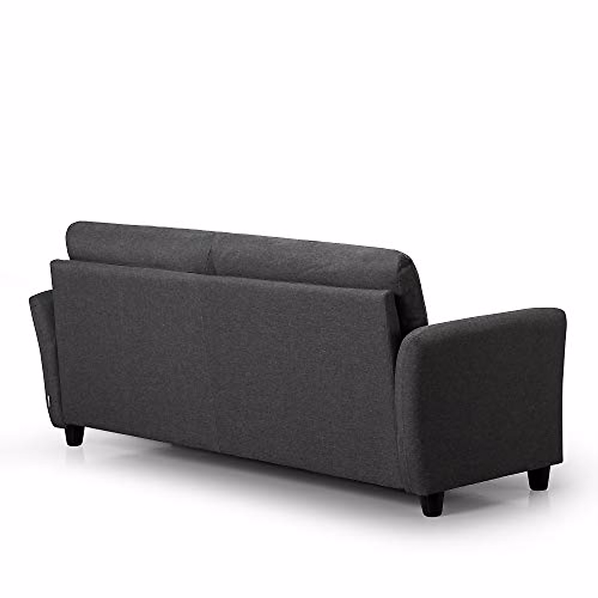 ZINUS Ricardo Sofa Couch / Tufted Cushions / Easy, Tool-Free Assembly, Dark Grey