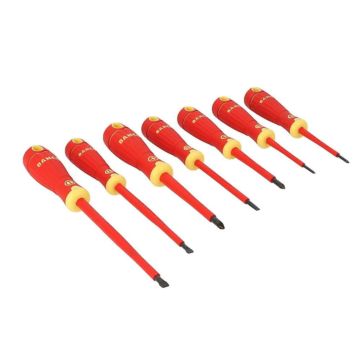 BAHCOFIT Insulated Screwdriver Set, 7 Piece