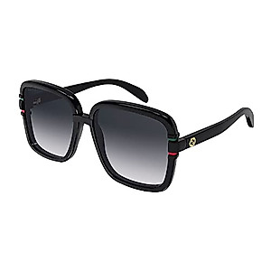 Gucci GG1066S Shiny Black/Grey One Size