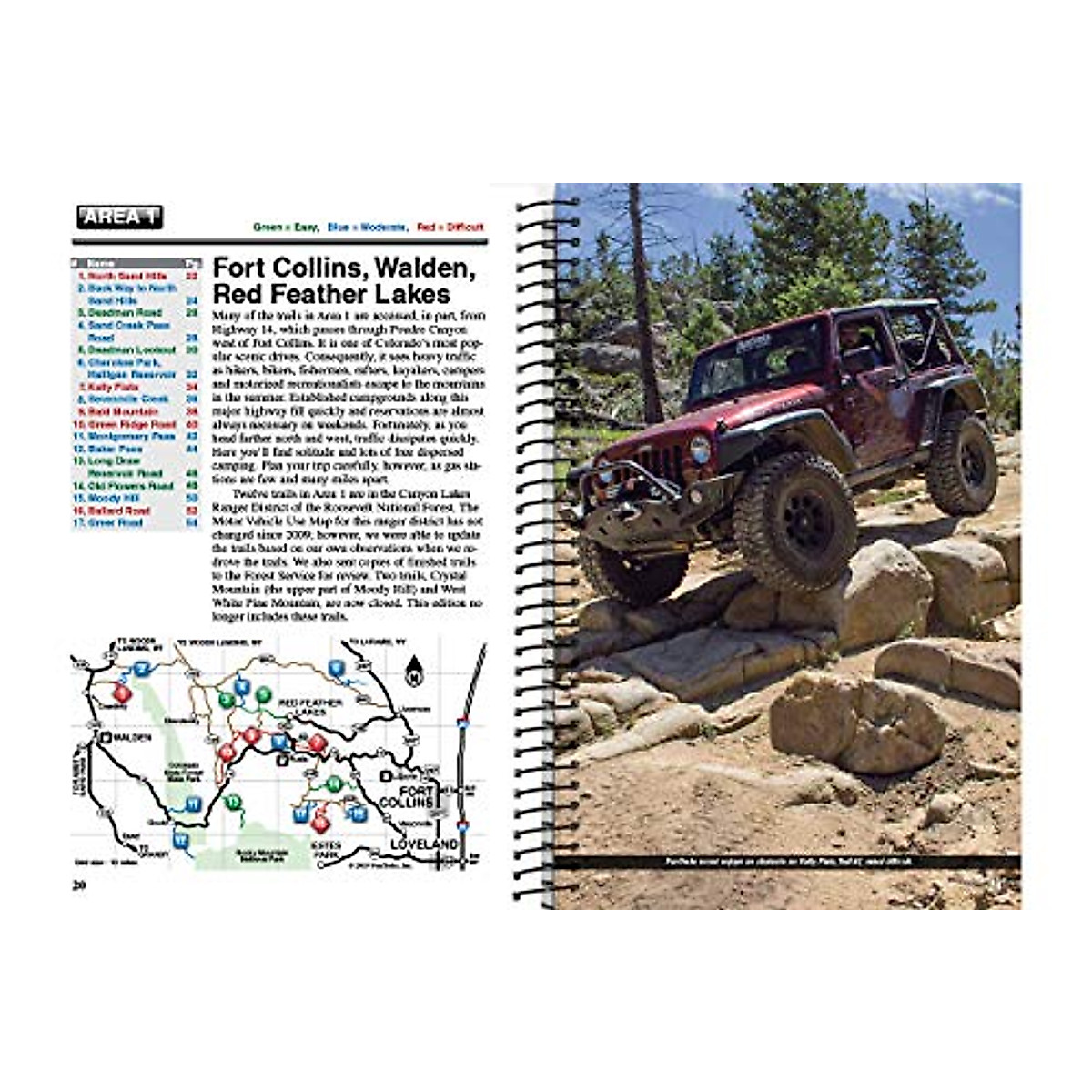 Guide to Northern Colorado Backroads & 4-Wheel-Drive Trails (Funtreks Guidebooks)