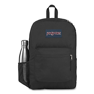 JanSport Cross Town Backpack, Black, One Size