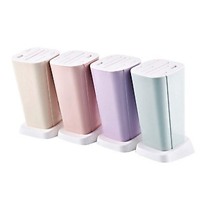 Cabilock Cutter Storage Rack Storage Holder Block Plastic Kitchen Cutter Drainage Organizer Stand Dock Rack for Kitchen Cutlery Supplies Random Color Kitchen Cutlery Holder