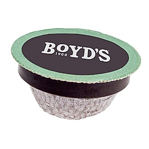 Boyd's Coffee Organic Red Wagon Coffee - Dark Roast - Single serve pods (72 Count)