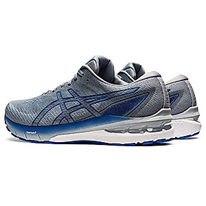 ASICS Men's GT-2000 10 Running Shoes, 12, Sheet Rock/Electric Blue