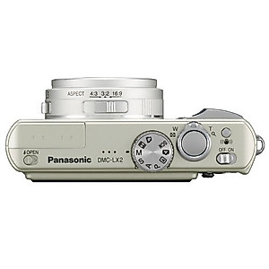 Panasonic DMC-LX2S 10.2MP Digital Camera with 4x Optical Image Stabilized Zoom (Silver)