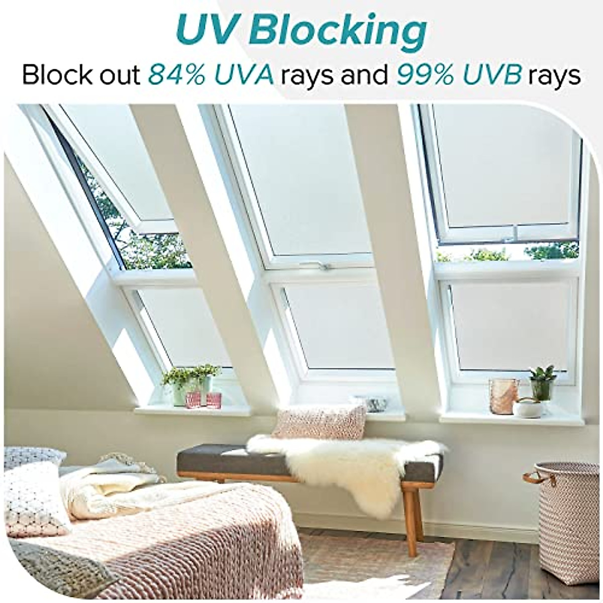 DOWELL Privacy Window Film, Frosted Glass Window Film for Bathroom, Static Cling Non Adhesive Window Clings, Opaque Door Shower Covering, UV Blocking Window Sticker for Home Office, 17.5 x 78.7 inches