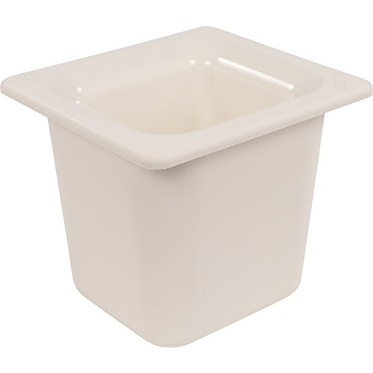 CFS CM110402 Coldmaster ABS Standard Sixth-Size Food Pan, 1.6 qt. Capacity, 6.84" x 6.25" x 5.91", White