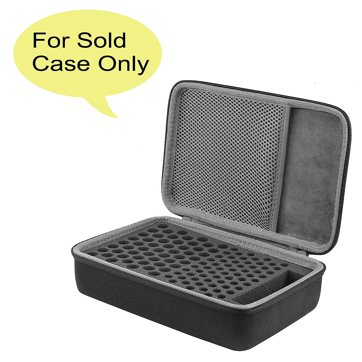 co2CREA Organizer Storage Case for Household Batteries AA Double A/AAA Triple A Everyday Alkaline Battery, Hard Battery Organizer Storage Box, Carrying Case Bag Holder - Holds 116 Batteries