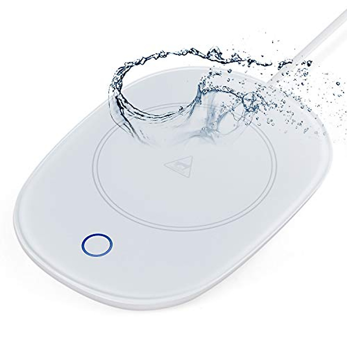 Spmmmner Coffee Mug Warmer for Desk with Auto Shut Off, Coffee Cup Warmer for Desk Office Home, Electric Beverage Warmer Plate for Coffee Tea Milk and Cocoa, White