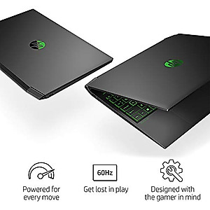 HP Pavilion Gaming 16 Laptop PC, NVIDIA GeForce GTX 1650, Intel Core i5-10300H, 8GB DDR4 RAM, 512GB PCIe NVMe SSD, 16.1" Full HD, Windows 10 Home, Backlit Keyboard (16-a0010nr, Shadow Black)