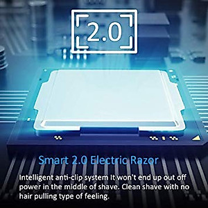 Electric Razor for Men,FLYCO Electric Shavers 2 in 1 Mens Wet & Dry Electric Razors for Shaving Electric Cordless with Pop-up Trimmer,IPX7 Waterproof Wet & Dry Mens Electric Shavers Rechargeable