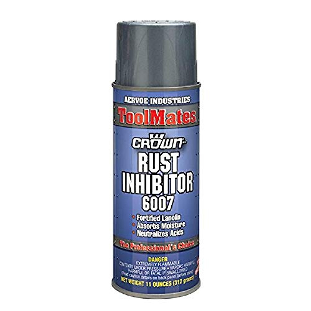 Crown 6007 Rust Inhibitor - 11 oz Aerosol, Light Amber