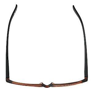 Foster Grant mens Thomson Glasses Reading Glasses, Brown/Transparent, 59 mm US