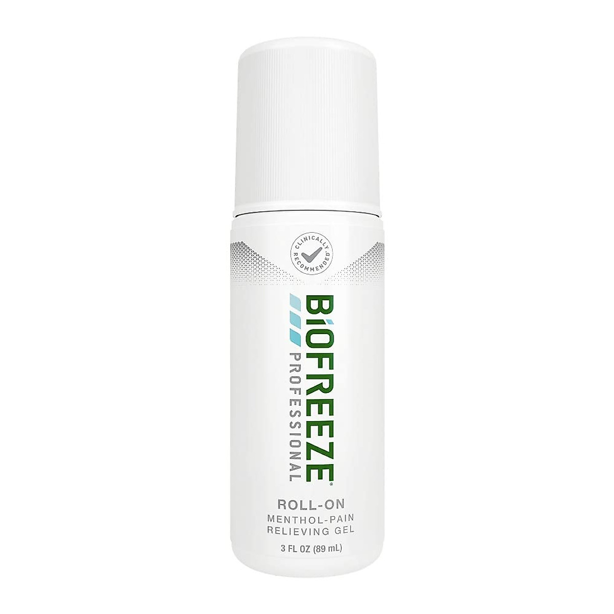 Biofreeze Professional Roll-On Gel 3 FL OZ, Green Topical For Muscles And Joints From Arthritis, Backache, Strains, Bruises, & Sprains (Package May Vary)