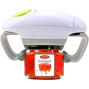 Electric Jar Opener for Weak Hands, one touch automatic deluxe jar opener for seniors with arthritis, chef, Hand Injury and children, for all kinds of Jars