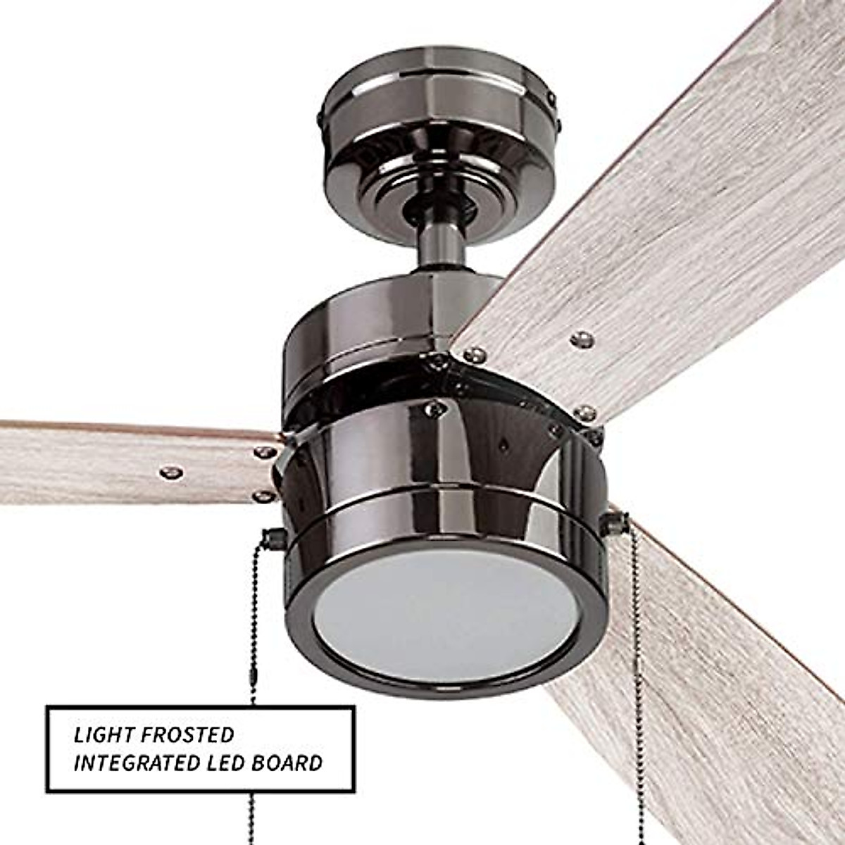 Portage Bay 51453 Madrona Ceiling Fan, 52, Gun Metal