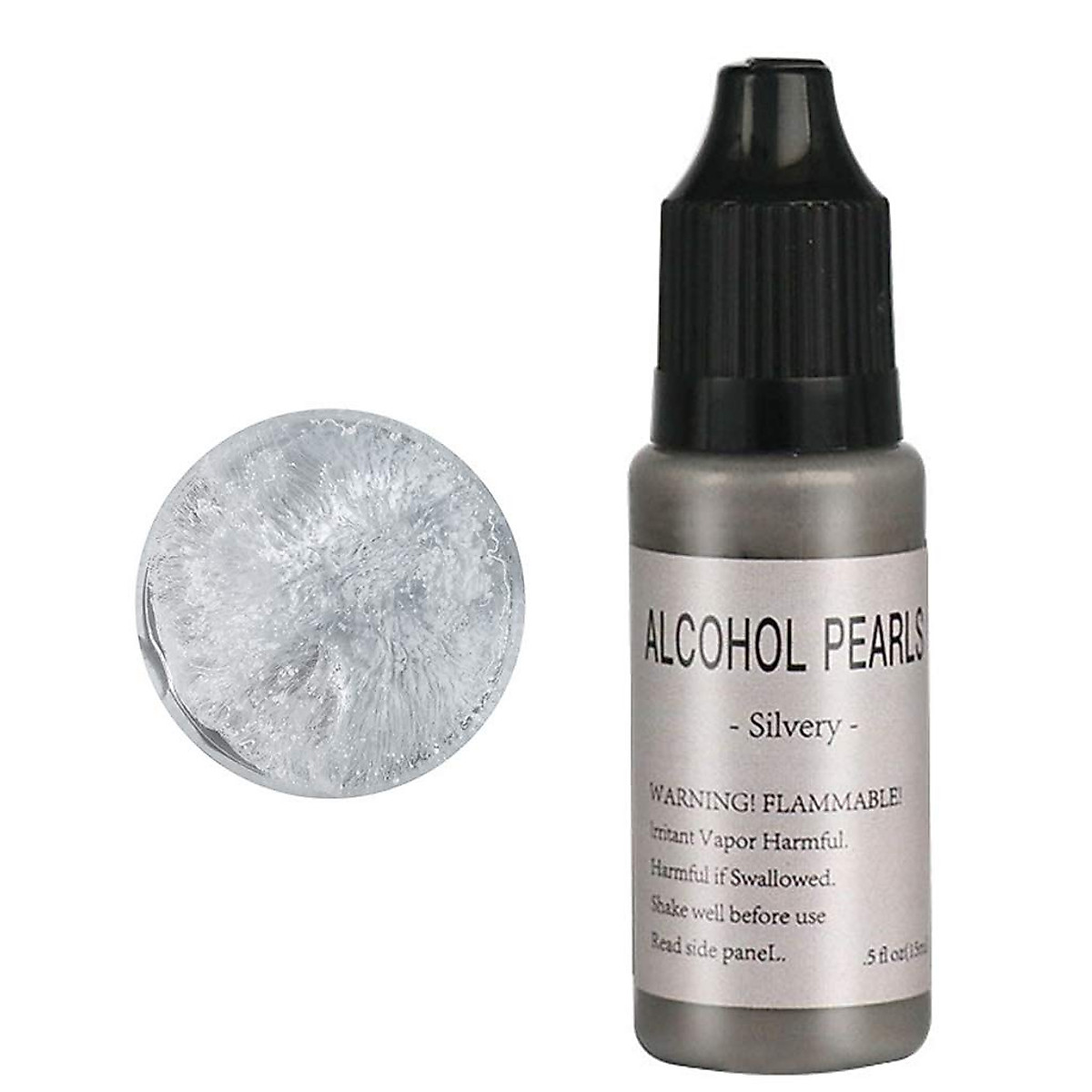 HELYZQ Metallic Resin Pigment Resin Dye Alcohol Inks Concentrated Resin Colorant 15ml