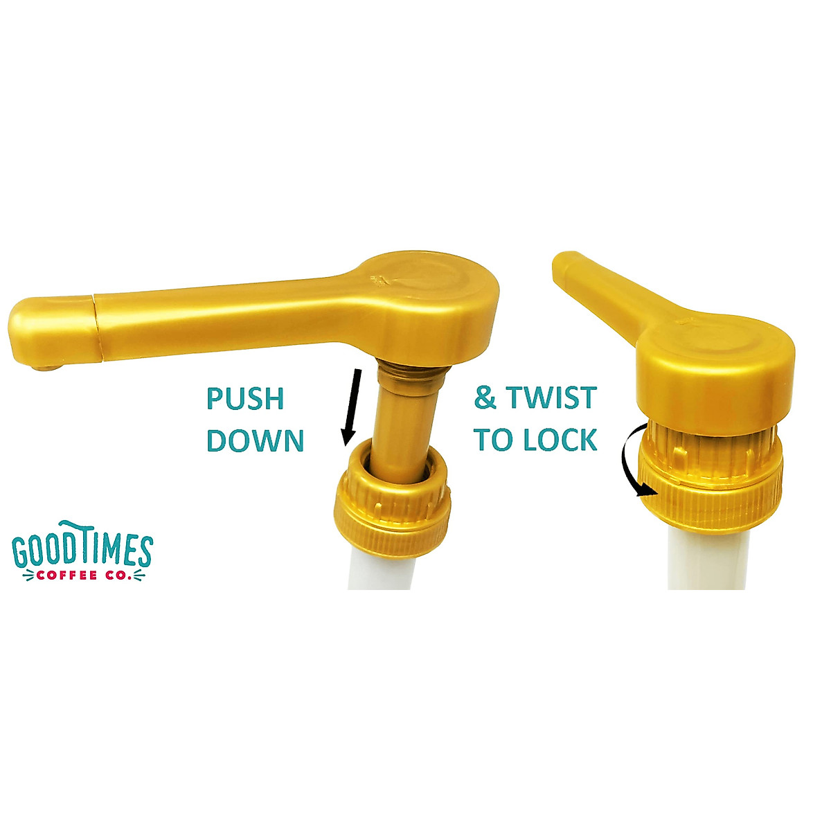 Sauce Pump Dispenser for Torani 64 Ounce Bottles