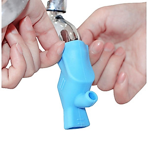 4Pcs Multicolour Faucet Water Tap Extender Spout and Easy to Install Sink Extender for Your Home Bathroom or Kitchen Bathroom Safety Products