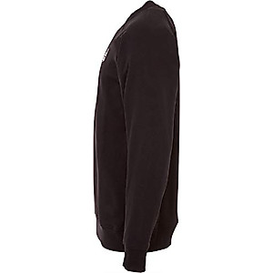 Kappa Men's Crew Neck, Long Sleeves, Regular fit, Hood, Black, XX-Large