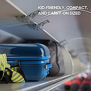 emissary Kids Luggage With Wheels For Boys - 18” Dinosaur Kids Suitcase With 14” Backpack - Kids Carry On Luggage With Wheels - Kids Suitcases For Boys and Girls - Hard - Sided Rolling Kids Suitcase