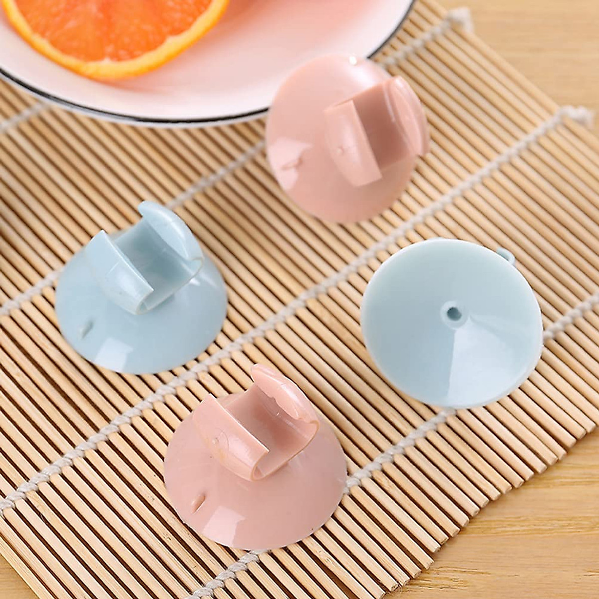 Luxshiny 4pcs Storage Rack Spoon Display Stand Rice Spoon Stand Wall Suction Spoon Holder Rice Spoon Rest Paddle Suction Rack Hanger Holder Kitchen Organizer Ladle Absorb Water