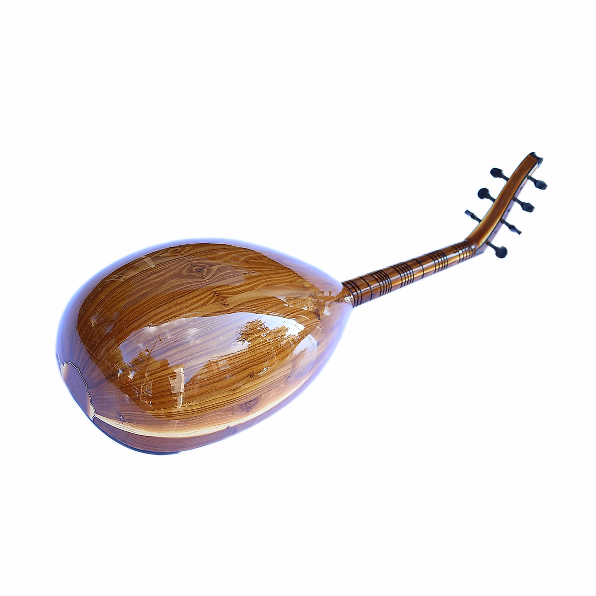 Special Turkish Louta Lute Lavta String Musical Instrument MUL-6 By Miras Lute