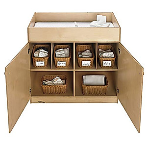 Childcraft 1491242 Changing Table, 40 x 20 x 36 Inches Height,20 Inches Width,40 Inches Length,Natural Wood