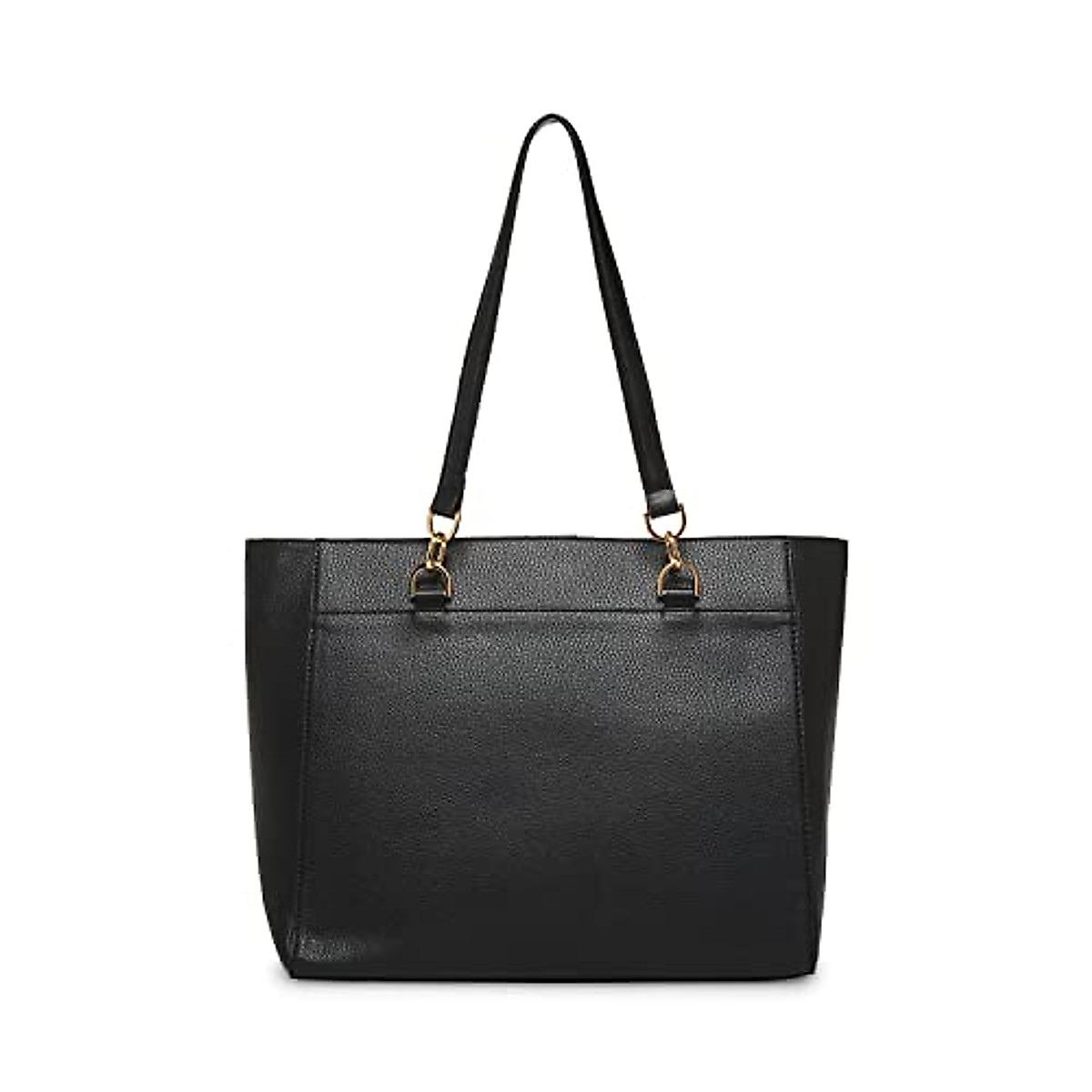 Anne Klein Womens Anne Klein W/ large tote w pouch, Black/Black/ Milk Choc-drk Choc, One Size US
