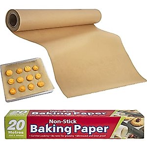 Baking Paper Sheets Kitchens Unbleached Parchment Paper Roll With Band Saw Blade 66SFt,Fits 12 Inch Pans