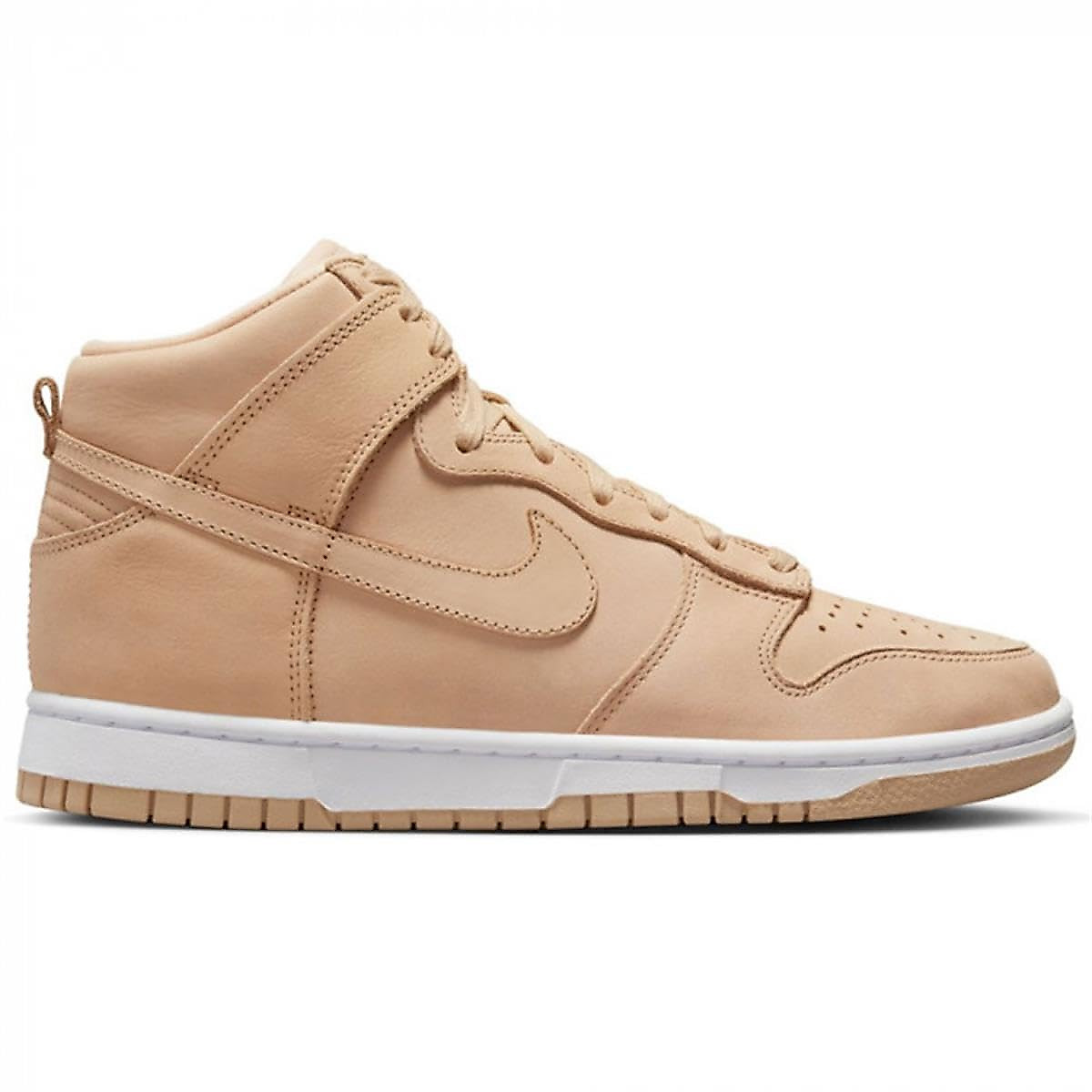 Nike Women's Dunk High premium shoe, Vachetta Tan/Vachetta Tan, 7.5