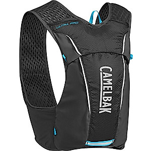 CamelBak Ultra Pro Hydration Vest, Black/Atomic Blue, Small