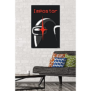 Trends International Among Us-Impostor Wall Poster, 22.375" x 34", Poster & Mount Bundle
