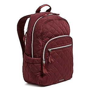 Vera Bradley Performance Twill Campus Backpack, Raisin