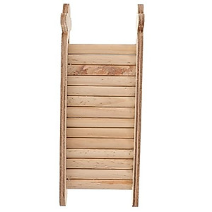 iplusmile 2pcs Hamster Climbing Ladder Hamster Wood Ladder Rat Chew Rat Ladder Hamster Cage Accessories Hamster Toys Cage for Guinea Pigs Wood Ladder Toy Wooden Sports Chinchilla Cage