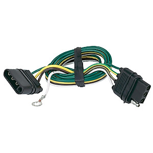 Hopkins 47105 4 Wire Flat Extension with Ground, 32" Length