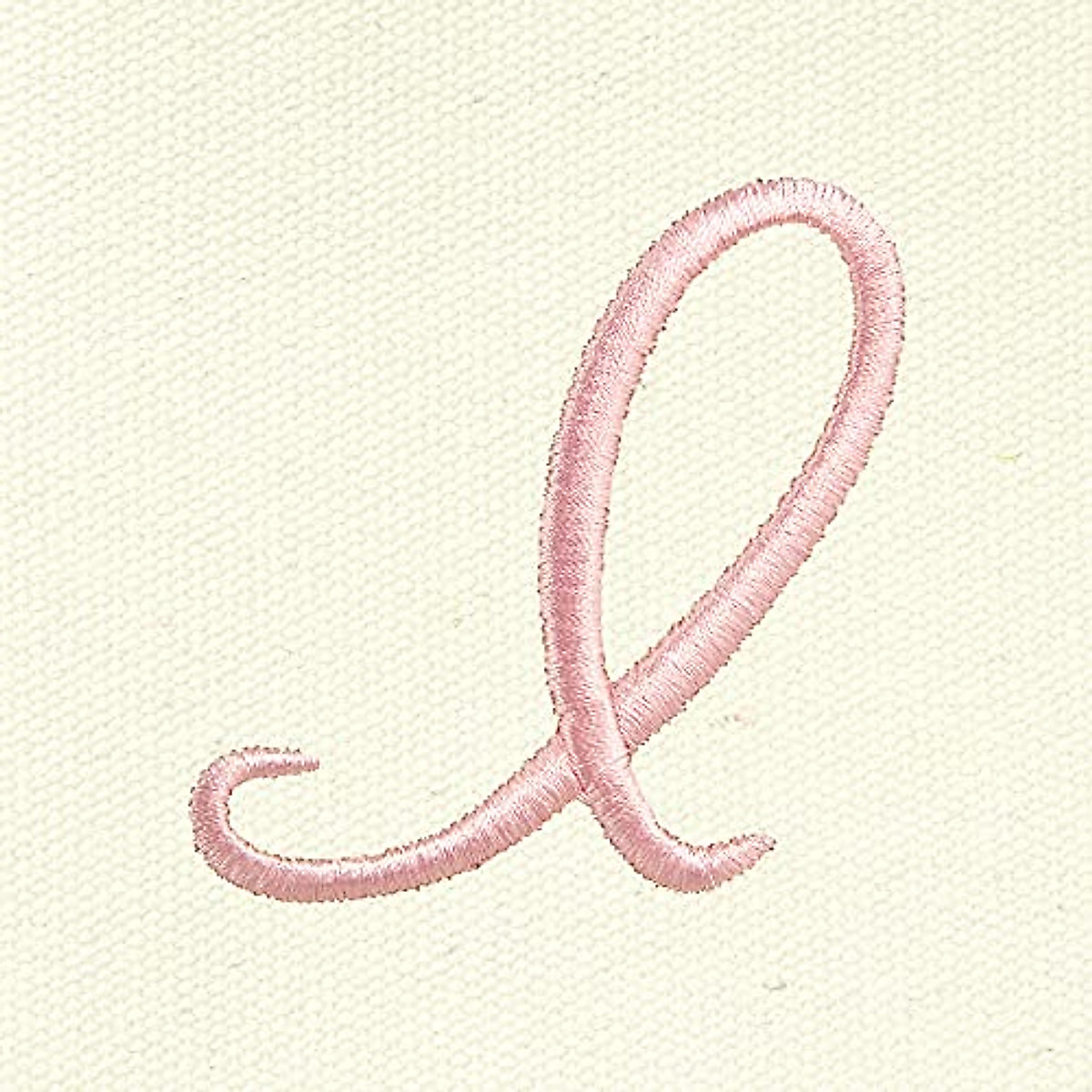 DALIX Striped Beach Bag Tote Bags Satchel Personalized Pink Ballent Letter I