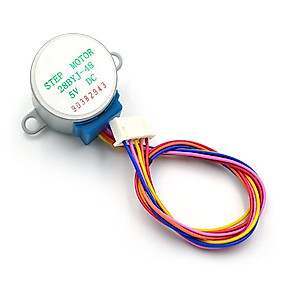 Treedix 2 Sets ULN2003 Stepper Motor Driver Board 5V Stepper Motor Stepper Motor Compatible with Arduino and Raspberry pi