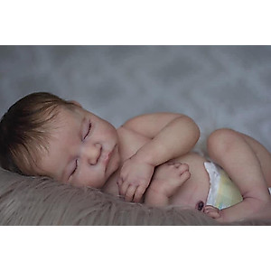 RXDOLL Lifelike Reborn Baby Dolls Silicone Vinyl Full Body 19 Inch Realistic Baby Dolls Boy Anatomically Correct Baby Dolls That Look Real Newborn Baby Boy Doll Xmas Gifts