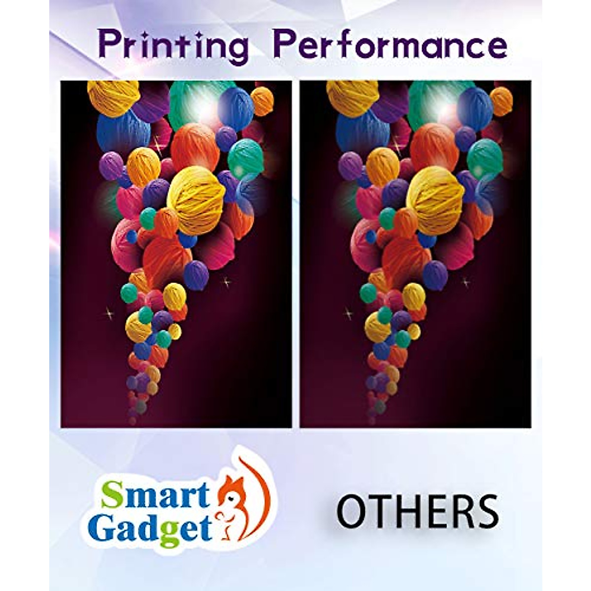 [30 Pack] Smart Gadget Compatible Ink Cartridge Replacement for Canon PGI-220 PGI220 CLI-221 CLI221 | Use with PIXMA MX870 MX860 MP560 Printers | 6 Large Black 6 Small Black 6 Cyan 6 Magenta 6 Yellow