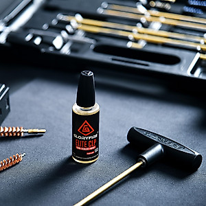 GLORYFIRE Elite Gun Cleaning Kit for Handgun Shotgun Rifle Cleaning Kit for All Guns with Reinforced and Lengthened Rods, Cotton Mop, High-end Double Head Brushes, Bronze Brushes with Steel Wire